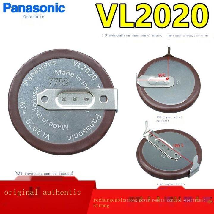 New-original Panasonic VL2020 rechargeable battery 3V old BMW Land ...