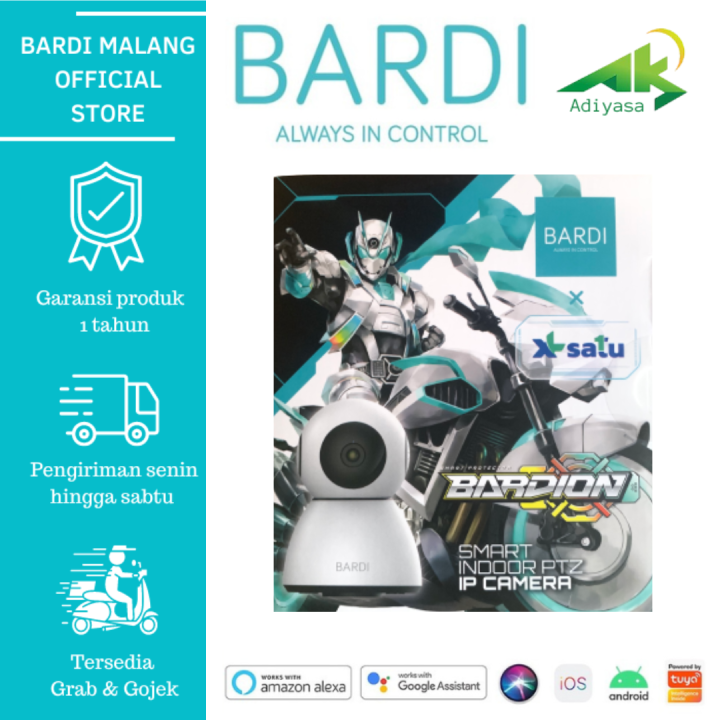 BARDI IP Camera Indoor PTZ BARDION Version | Lazada Indonesia
