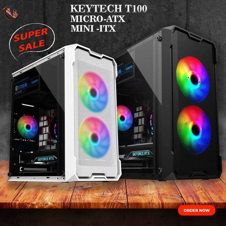 Keytech T100 Mini Gaming Case | Lazada PH