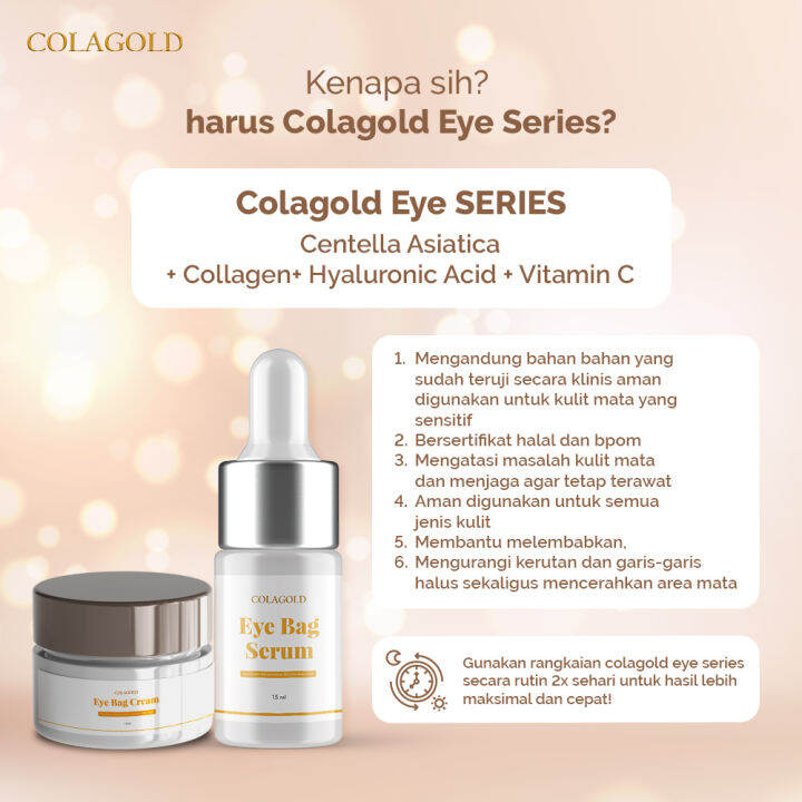 SERUM MATA COLAGOLD | Lazada Indonesia