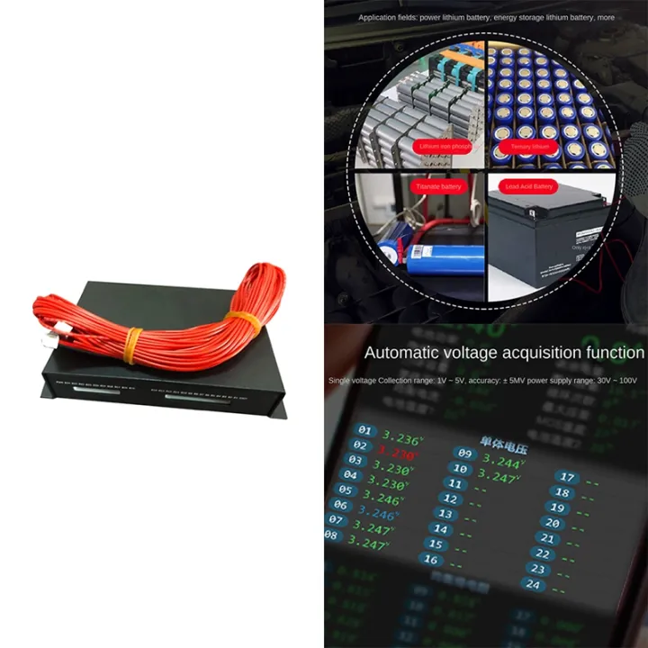 Balance Lithium Battery Active Equalizer Bluetooth 2S - 24S BMS Li-Ion ...