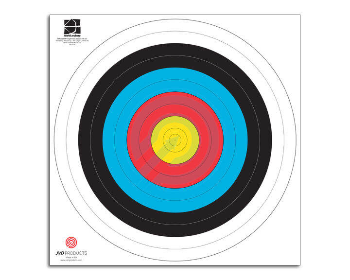 60cm Full Spot Target Face - World Archery Approved | Lazada PH