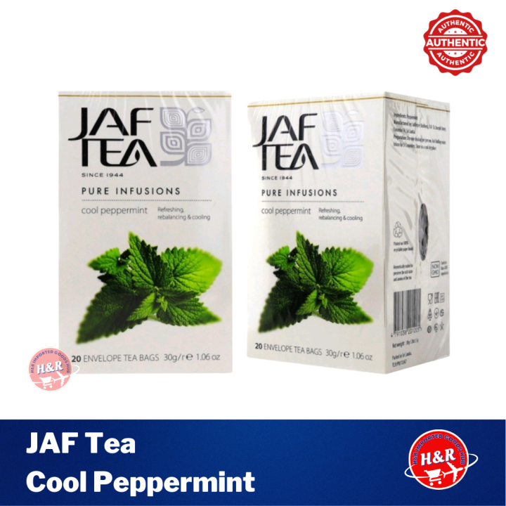 Jaf Tea Pure Infusions Cool Peppermint 20 Tea Bags | Lazada PH