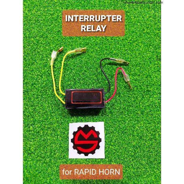 physical additional ready international Horn relay interupter 12v ...