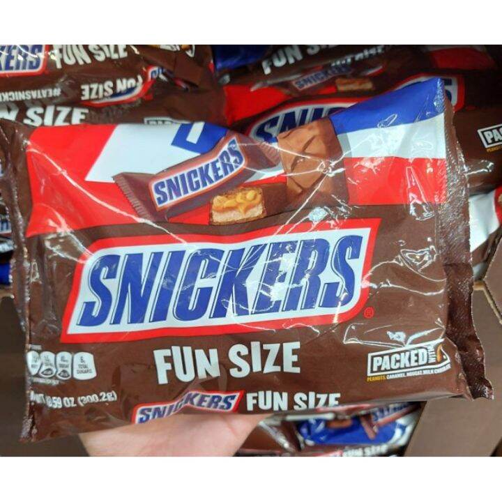 ♛Snickers Fun Size Chocolate Candy Bars 10.59 oz.☂ | Lazada PH