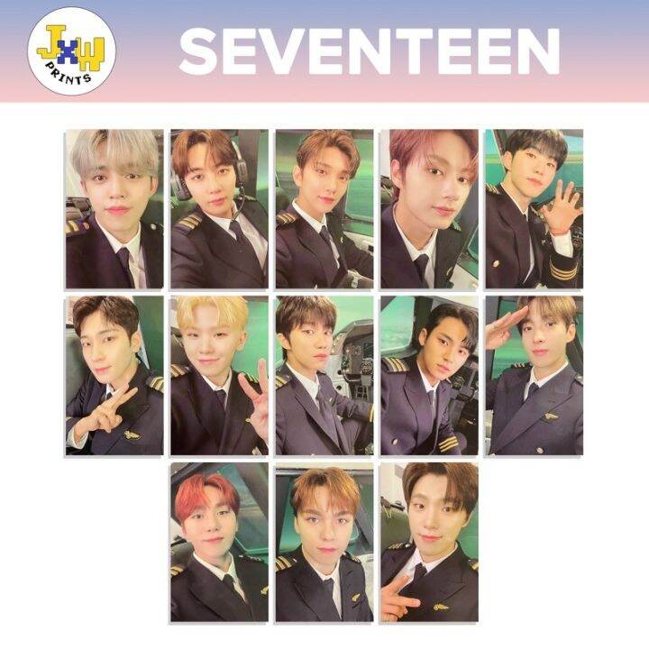 SEVENTEEN Pilot Selca Photocard Set | Lazada PH
