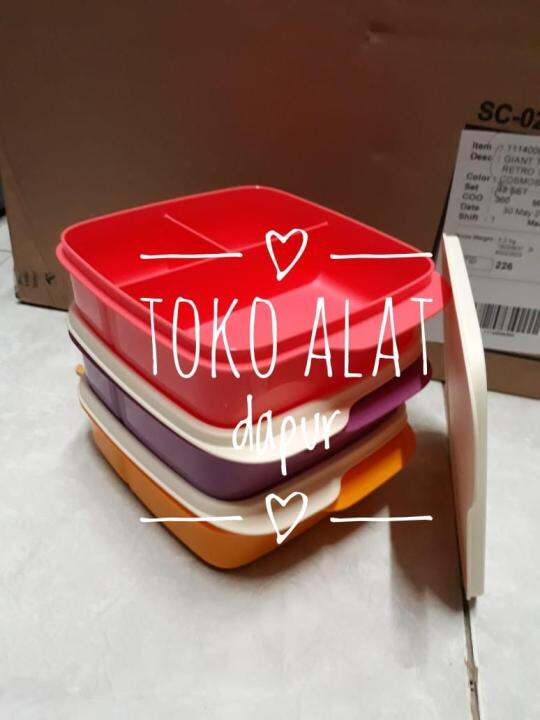 lolly tup tutup putih per 1 pcs tupperware | Lazada Indonesia