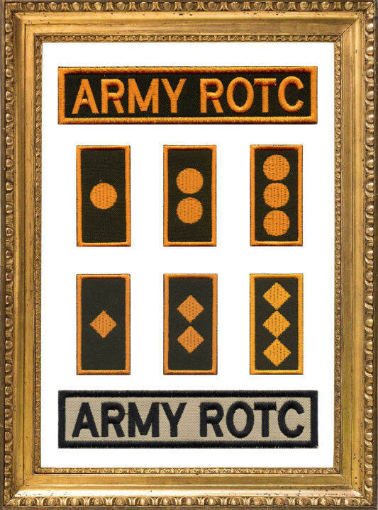 ROTC RANK PATCH WITH VELCRO (pair) 2 PIECES | Lazada PH