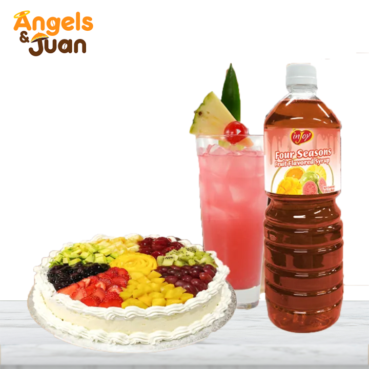 InJoy Four Season Fruit Flavored Syrup 1L | Lazada PH