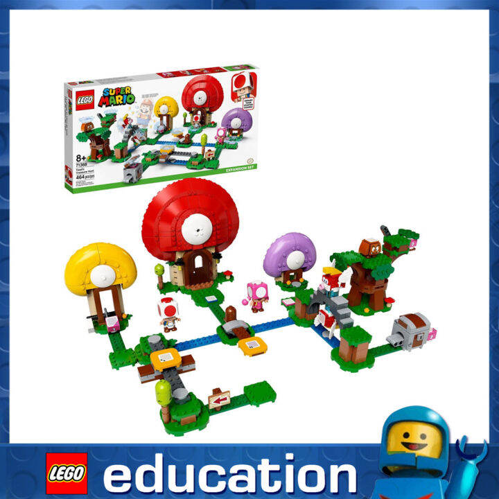 LEGO Super Mario 71368 Super Mario Toad's Treasure Hunt Expansion Set ...
