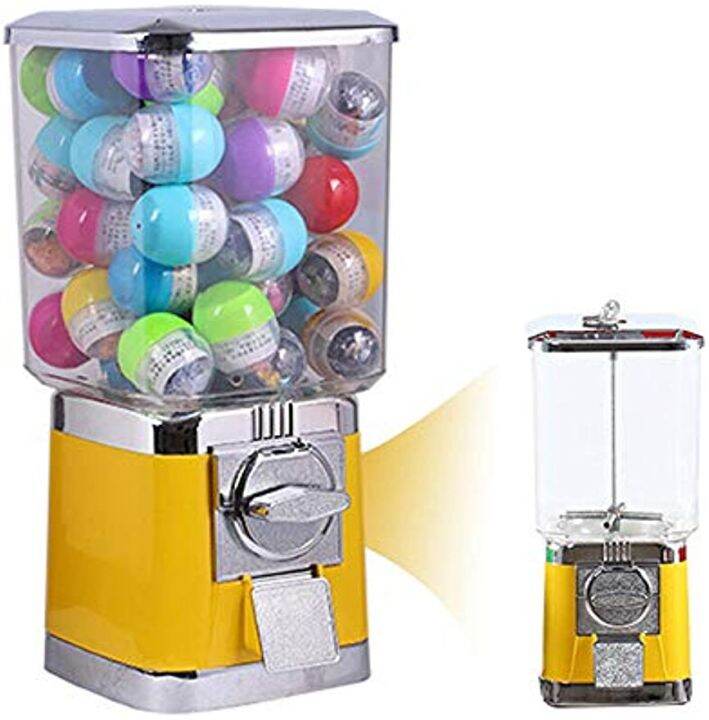 Gumball Candy Vending Machine Durable Metal Body Capsule Bouncy Ball ...