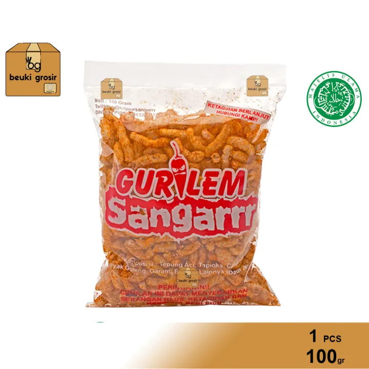 Gurilem Sangarrr Gurilem Pedas Khas Bandung Pedes Nampol - 100gr | Lazada Indonesia