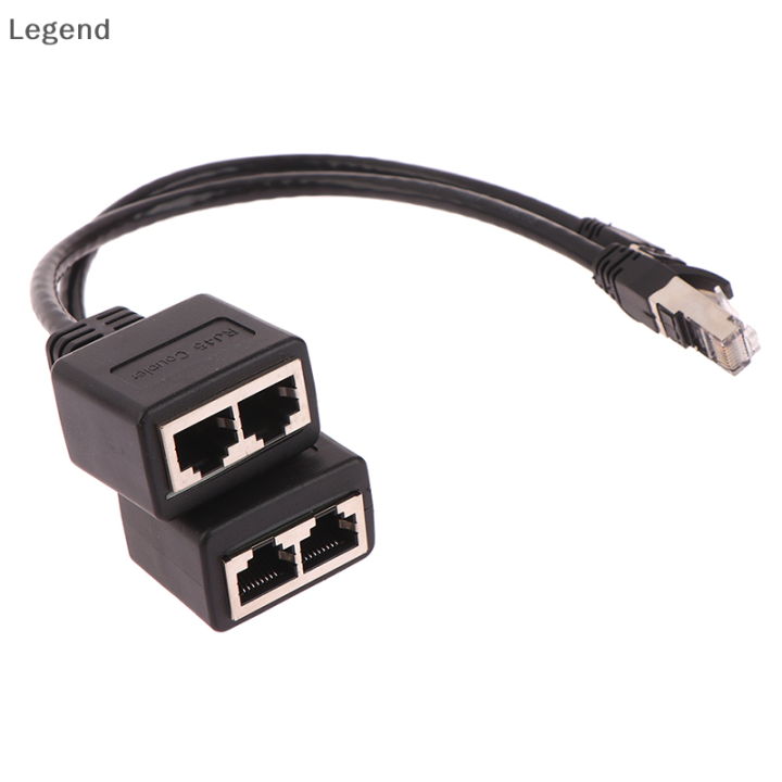 Legend Ethernet Splitter RJ45 1ชายถึง2สาย LAN Ethernet CABLE Splitter ...