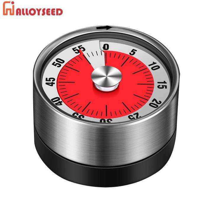 Mechanical Visual Kitchen Timer with Loud Alarm 60-Minute Countdown ...