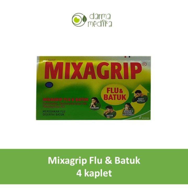 mixagrip Flu dan batuk strip isi 4 tablet | Lazada Indonesia