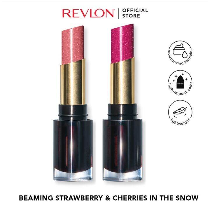 Hot Revlon Super Lustrous Glass Shine Lipstick - Set Of 2 | Lazada PH