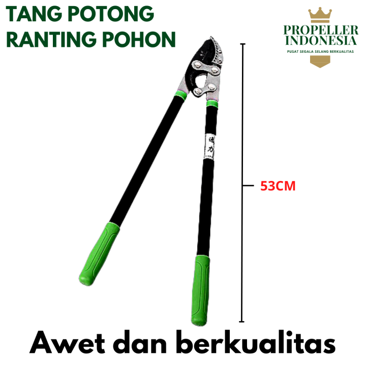 Gunting Dahan Ranting Pohon 53CM Bercabang Tebal Gunting Tanaman Kebun ...
