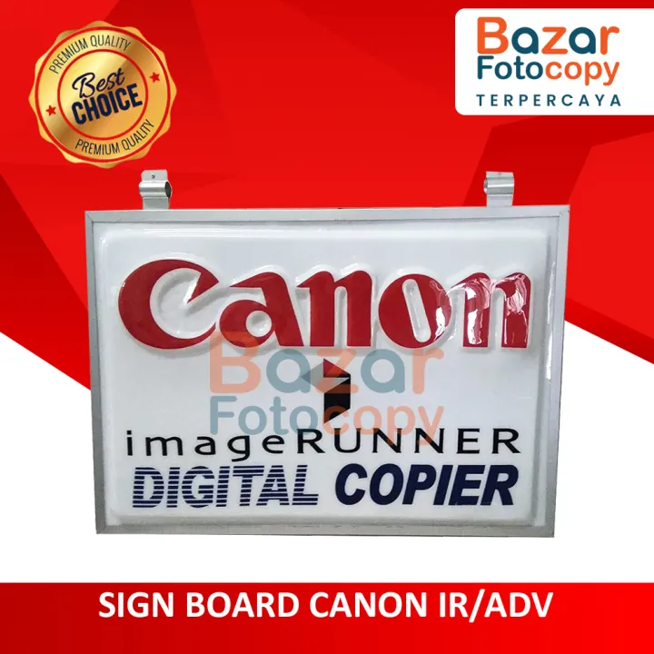 NEON BOX / SIGN BOARD CANON IMAGE RUNNER FOTOCOPY - P NAMA | Lazada ...
