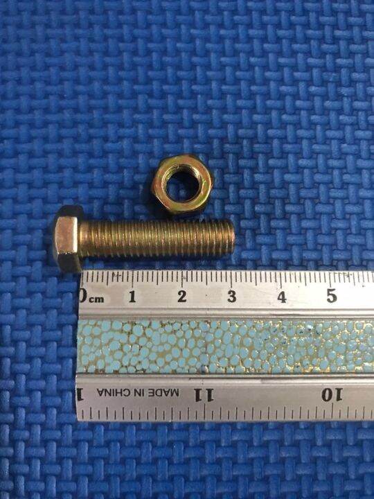 (PAKET 10pcs) BAUT 14 + MUR (10mm) x 3 cm | Lazada Indonesia