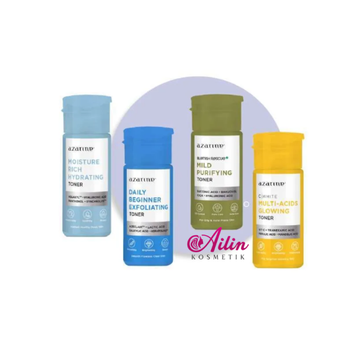 AZARINE Toner Series Daily Beginner Exfoliating | Moisture Rich ...