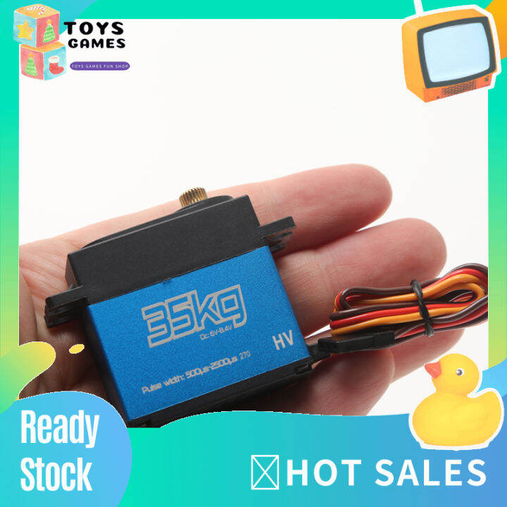 Servo 270° 35kg High Torque Coreless Servo Motor Digital And Waterproof ...