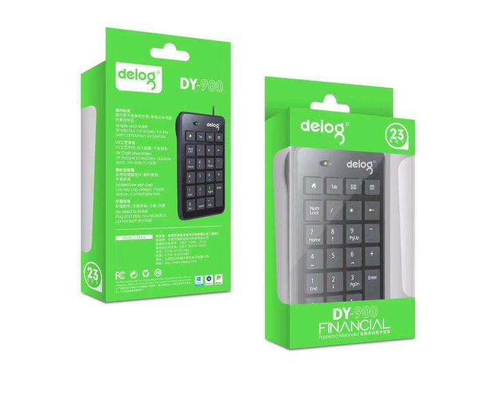 Universal Numeric Keypad Deiog Dy-900 Compact Design,23 Profile Keys ...