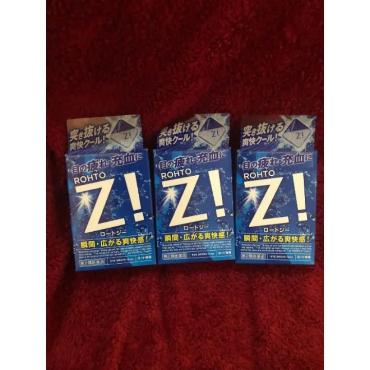 Japan Rohto Z! Cooling Eye Drop | Lazada PH