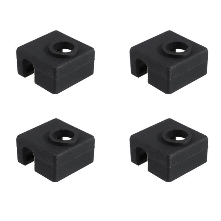 3D Printer Heat Block Silicone Cover Case MK8 Hotend Extruder Silicone ...