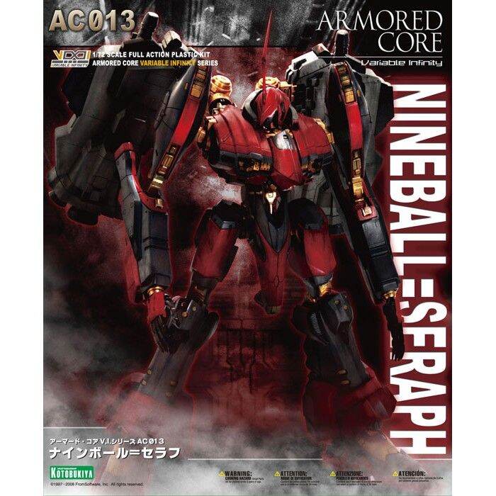 V.I. Series Armored Core 1/72 Nineball Seraph | Lazada.co.th