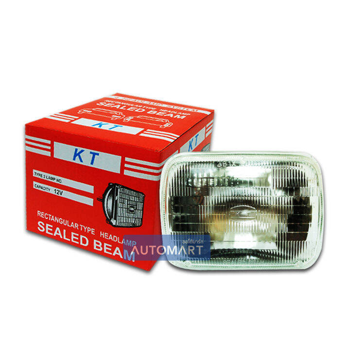 KT ไฟหน้าเหลี่ยมใหญ่ 24V 3ขา (6002) 5 นิ้ว จำนวน 1 ดวง | Lazada.co.th