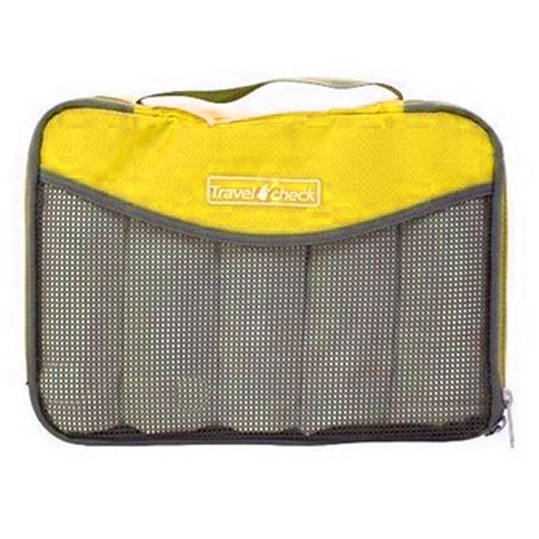 Travel Check Luggage Organizer Bag – Yellow | Lazada PH