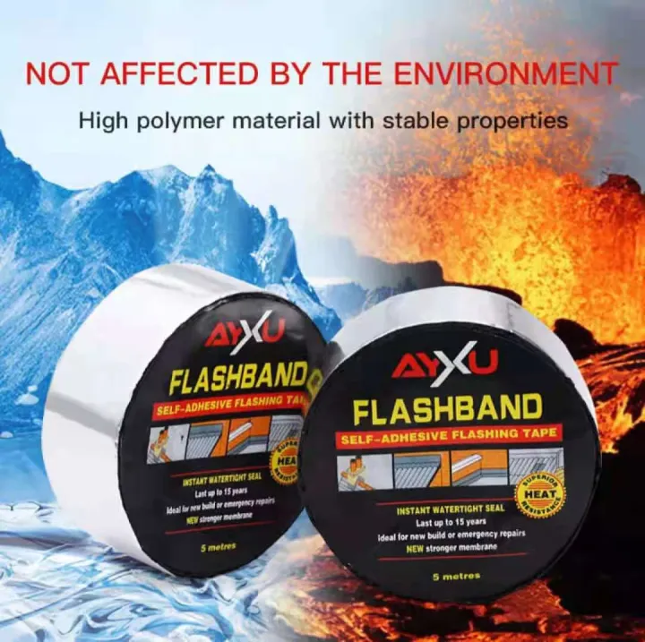 10M AT 5M New High Quality Original KINTOP Flashband Tape For Roof And Leak Repair - Aluminum ...