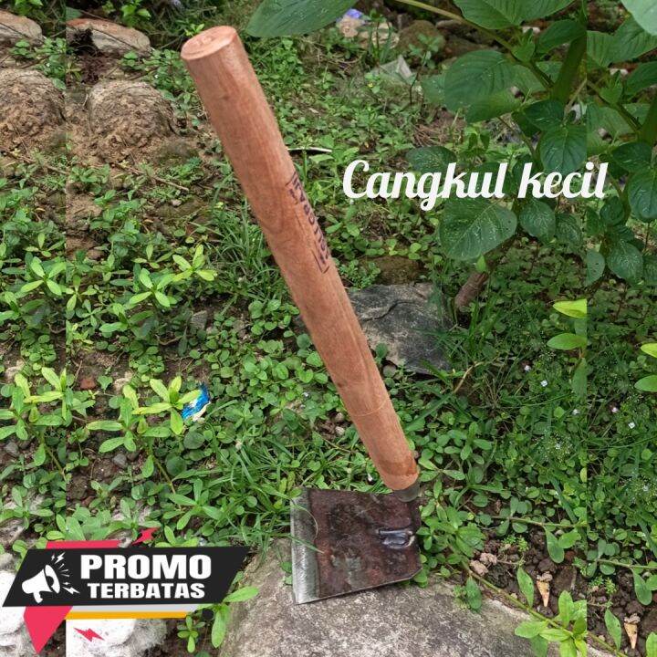 Cangkul kecil gagang kayu-cangkul tanah murah berkualitas-cangkul taman ...