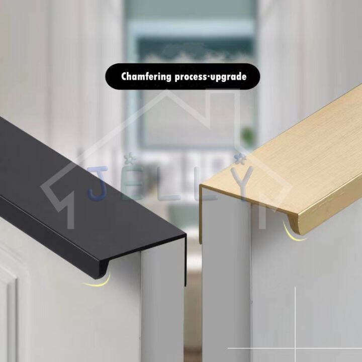 Furniture Drawer Handles With Modern Style Finger Edge Pull Hidden ...