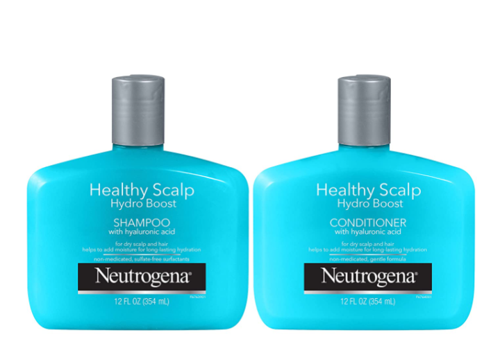 Neutrogena Moisturizing Healthy Scalp Hydro Boost Shampoo & Conditioner ...