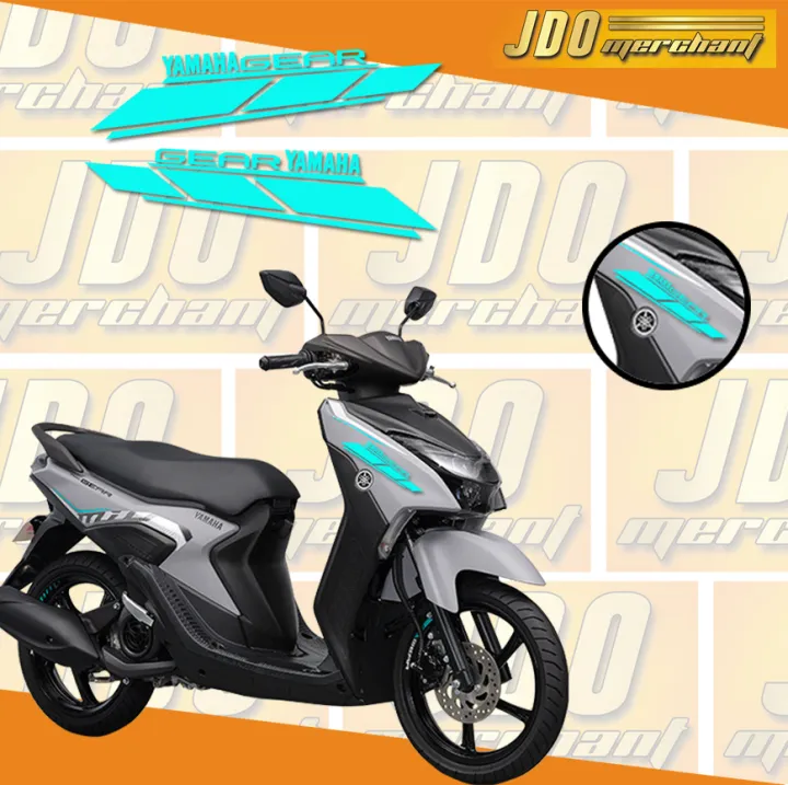 Yamaha Mio Gear Stickers 2pcs | Lazada PH