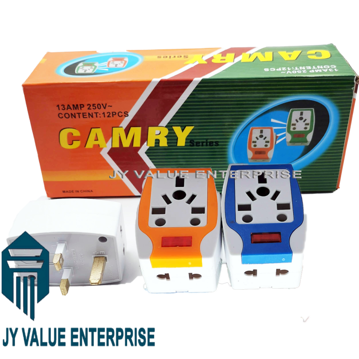 13A 3 Way Multi Adaptor with Neon | Lazada