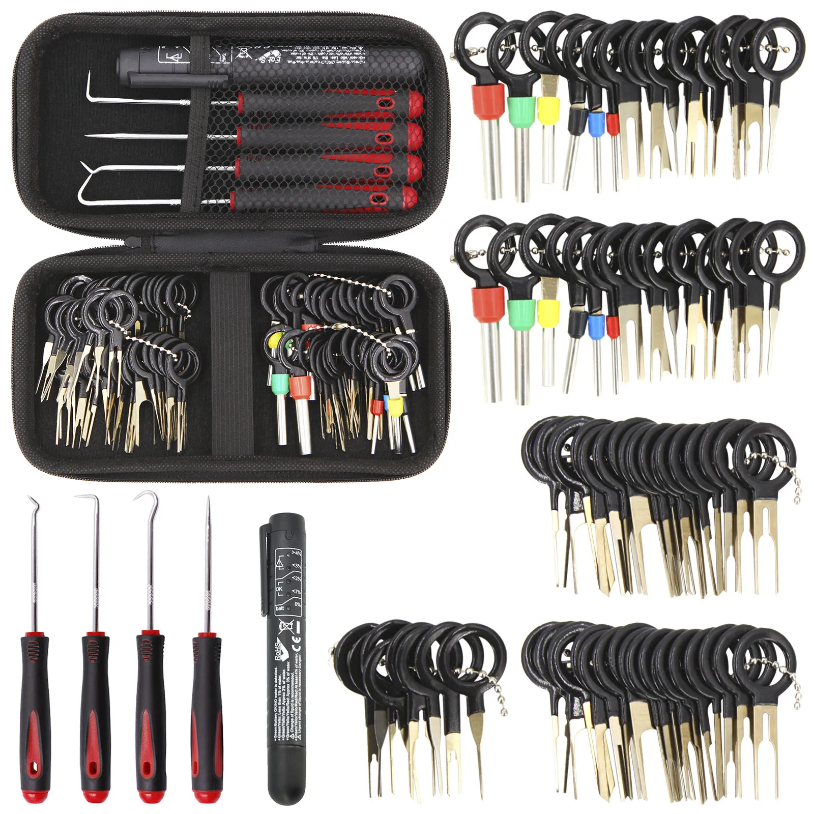 1 Set Wire Terminal Removal Tool Car Electrical Wiring Crimp Connector ...