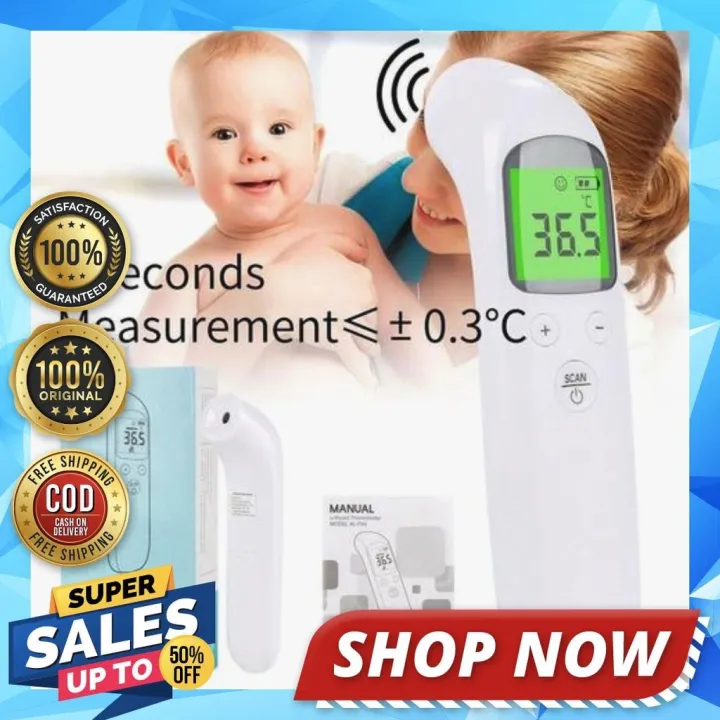 as gia ca Ifrared rmometer Portabe -cotact adhed dy Obj L-F0 ♀ | Lazada PH