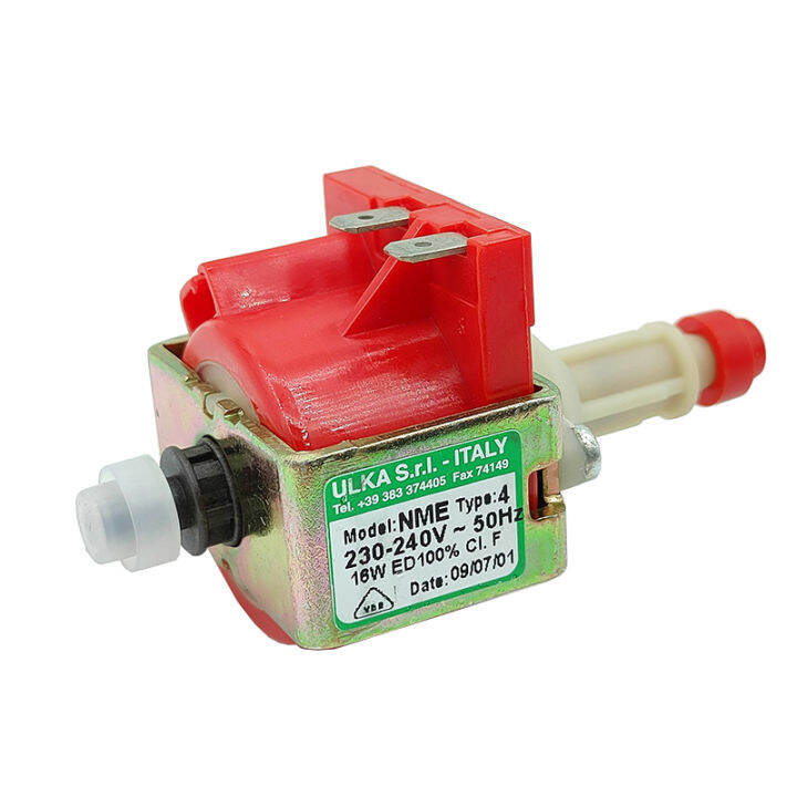 Italy ULKA NME4 AC 220V 230V 16W Mini Electromagnetic Pump Coffee Machine Water Pump Plunger ...
