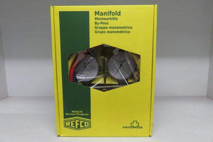 REFCO MANIFOLD SET 5 FT R410/R32 W/S.GLASS (BM2-6-DS-R32) - **ORIGINAL ...