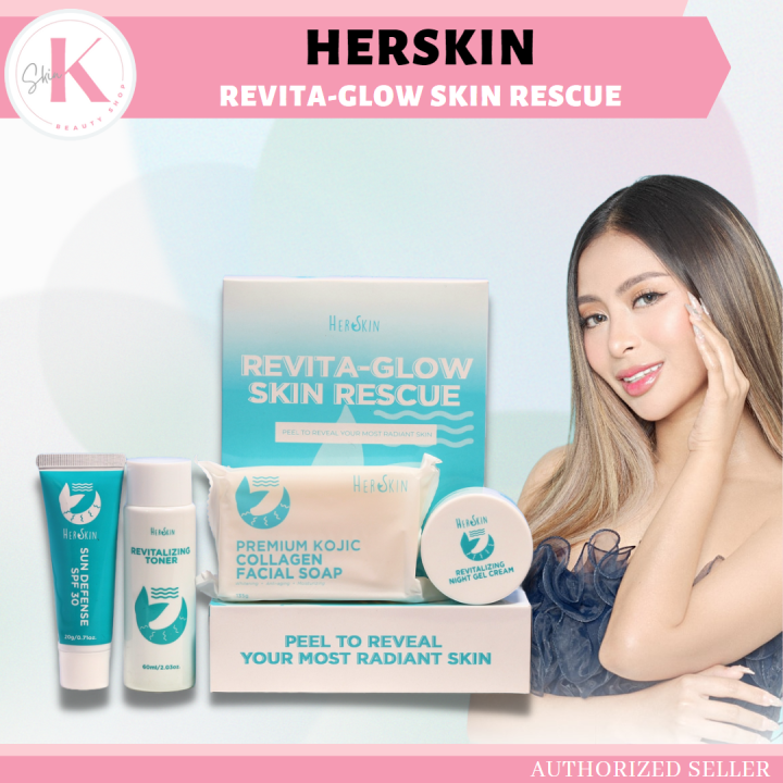 HERSKIN RevitaGlow Skin Rescue Kit by Kath Melendez | Her Skin | Lazada PH