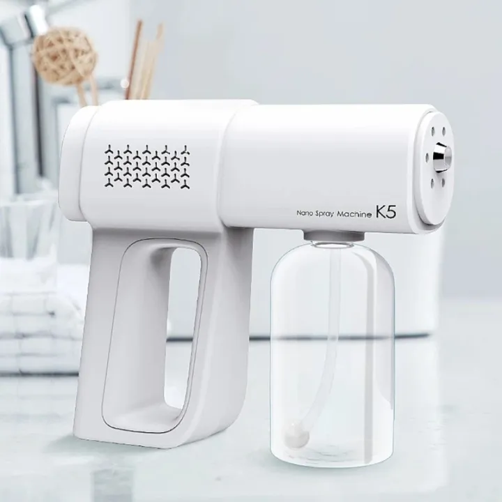 all stand New Model K5 Wireless Nano Atomizer spray Disinfection spray Gun Sanitizer spray ...