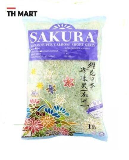 Sakura Beras Super Calrose Short Grain Japanese rice 1kg | Lazada