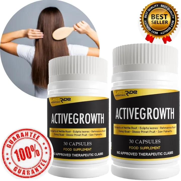 Active Growth 1 Bottle ( 30 capsules ) Highly effective increase hair ...