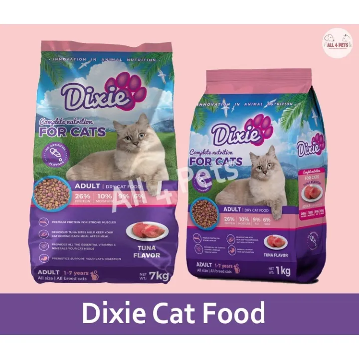 Cat food wet cat food dry cat food professional cat food Dixie Tuna Cat ...