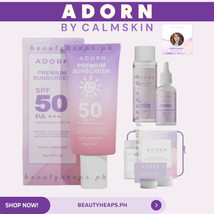 ADORN by Camille Trinidad Rejuv Exfoliating Set Intense Peeling ...
