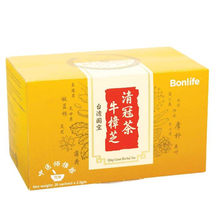 Bonlife Qing Guan Herbal Tea 20s X 2 5g Lazada