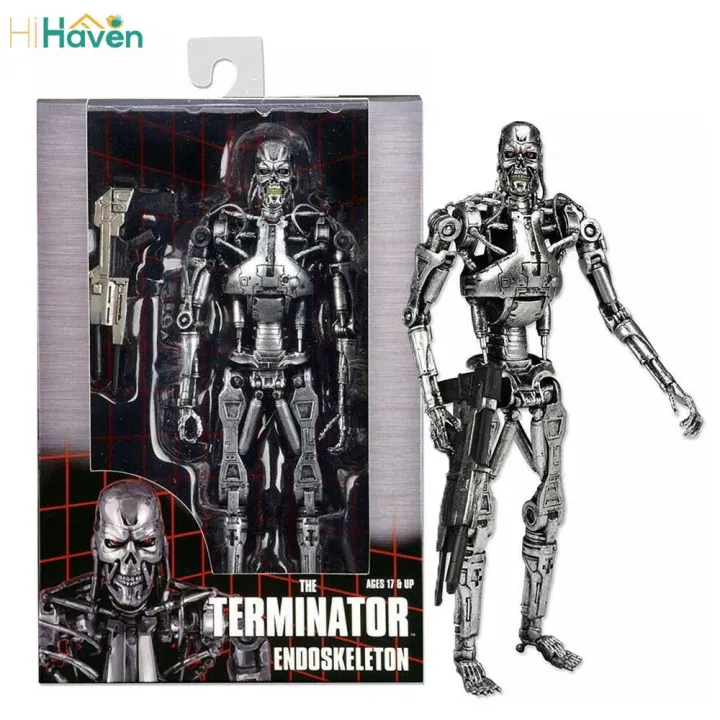 Movie Model Toys for NECA Terminator T800 ENDOSKELETON Action Figure 7 ...