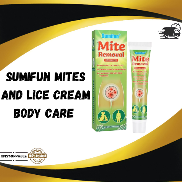 Sumifun Mites and Lice Cream Body Care Herbal Care Herbal Mite Removal ...